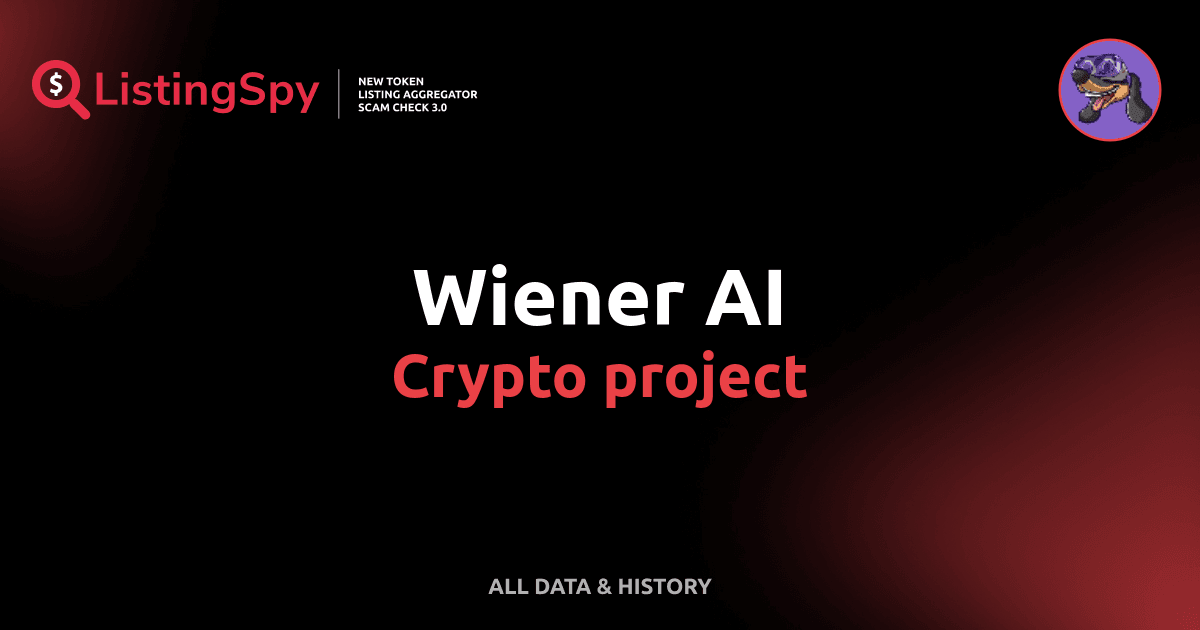 Wiener AI crypto project info: WAI listings, events, charts, community ...