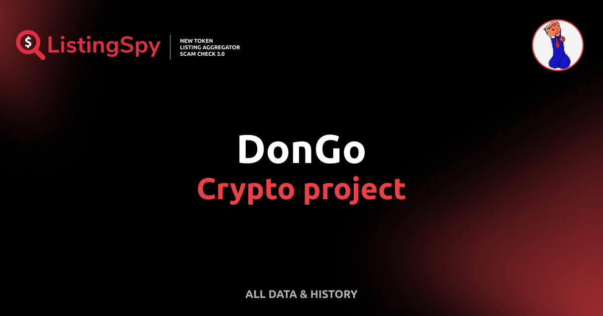 DonGo crypto project on ListingSpy | ListingSpy