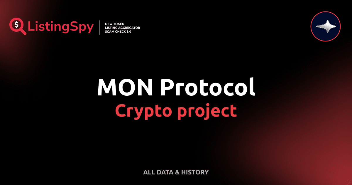 MON Protocol crypto project on ListingSpy | ListingSpy