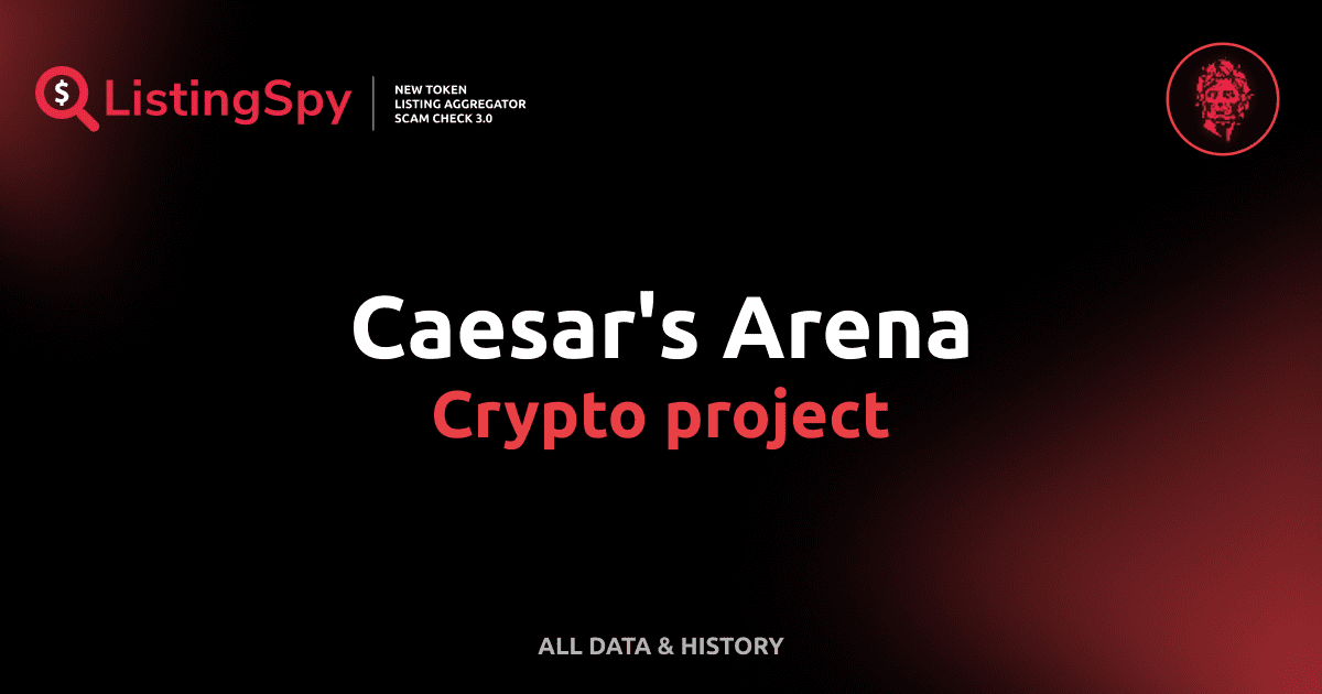 Caesar's Arena crypto project on ListingSpy | ListingSpy