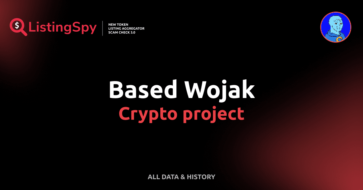 Based Wojak crypto project on ListingSpy | ListingSpy