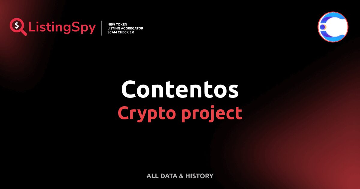 Contentos crypto project info: COS listings, events, charts, community ...