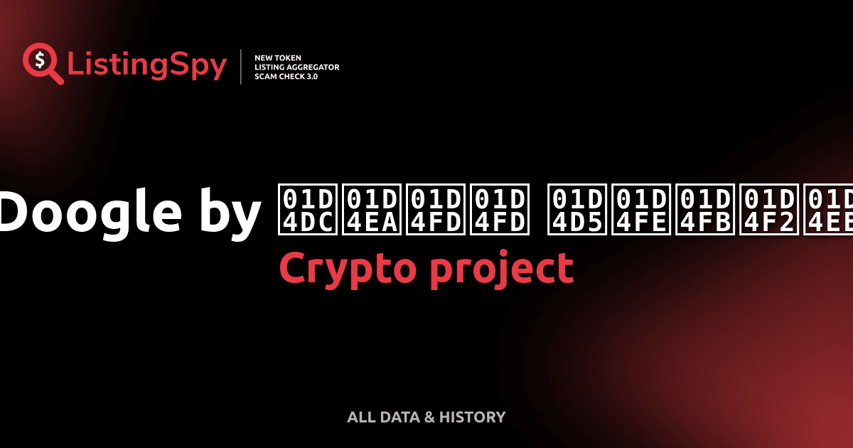 Doogle by ???????????????? ???????????????????? crypto project info ...