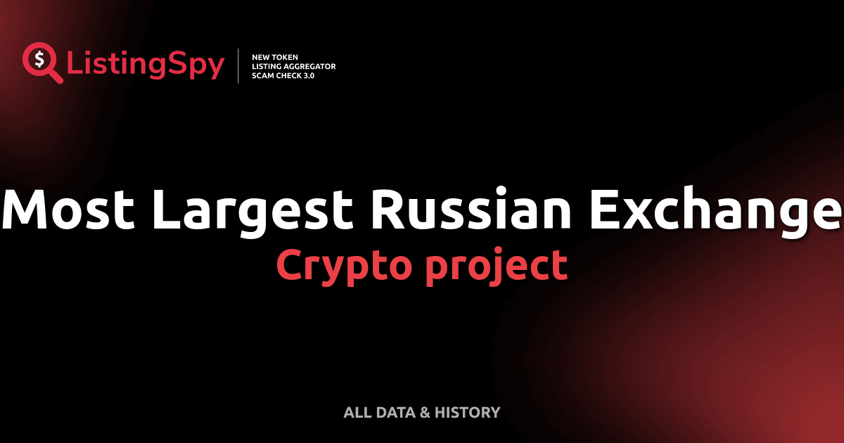 Most Largest Russian Exchange crypto project: MOEX6900 token listings ...