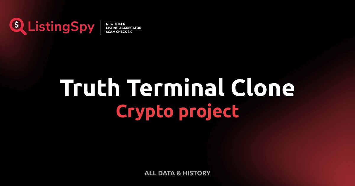 Truth Terminal Clone crypto project: SIMULACRA token listings, events ...