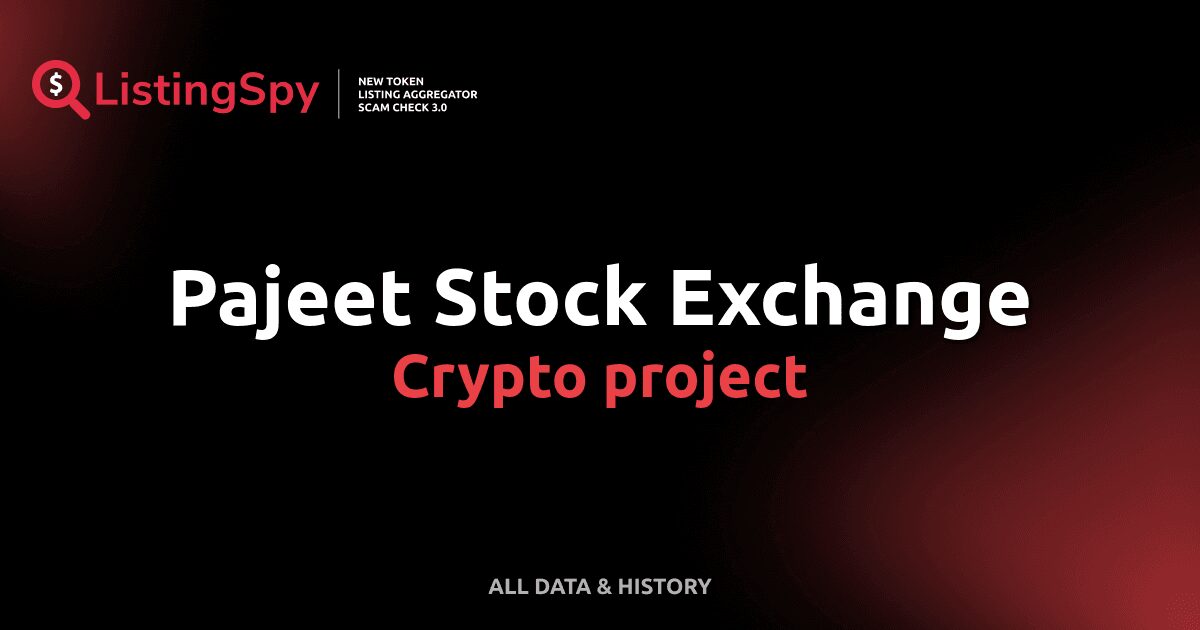 Pajeet Stock Exchange crypto project: PSE token listings, events ...