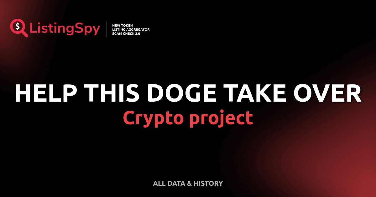 HELP THIS DOGE TAKE OVER crypto project: PASTE DOGE token listings ...