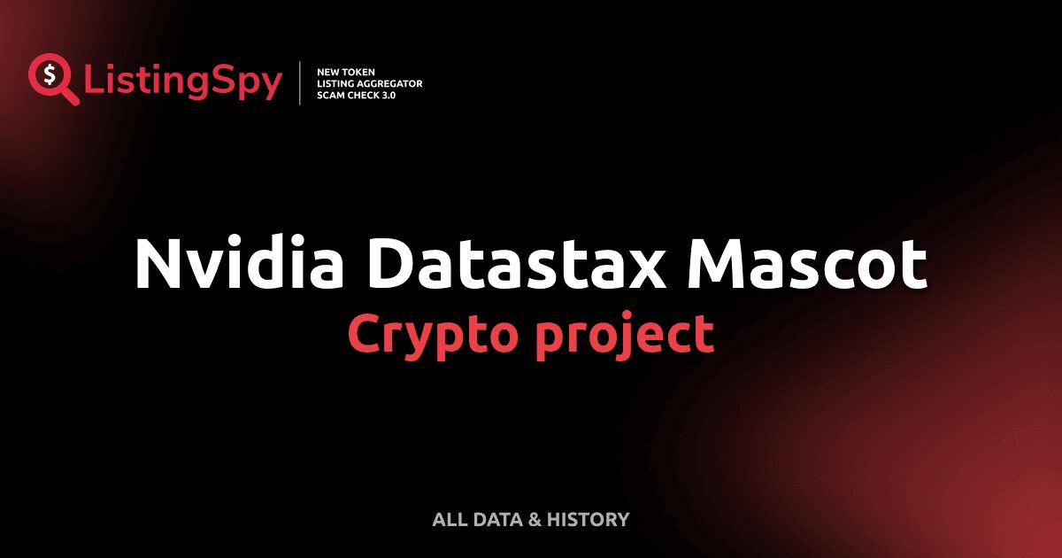 Nvidia Datastax Mascot crypto project: BODI token listings, events, analysis | ListingSpy