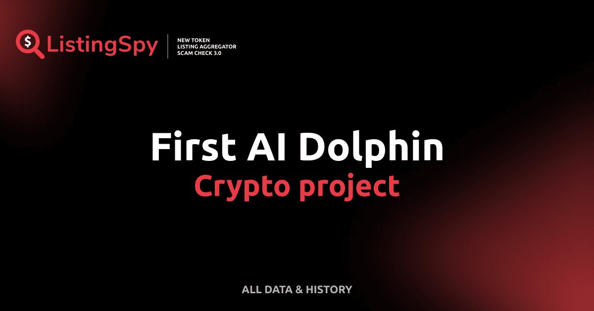 First AI Dolphin crypto project: DELLE token listings, events, analysis ...
