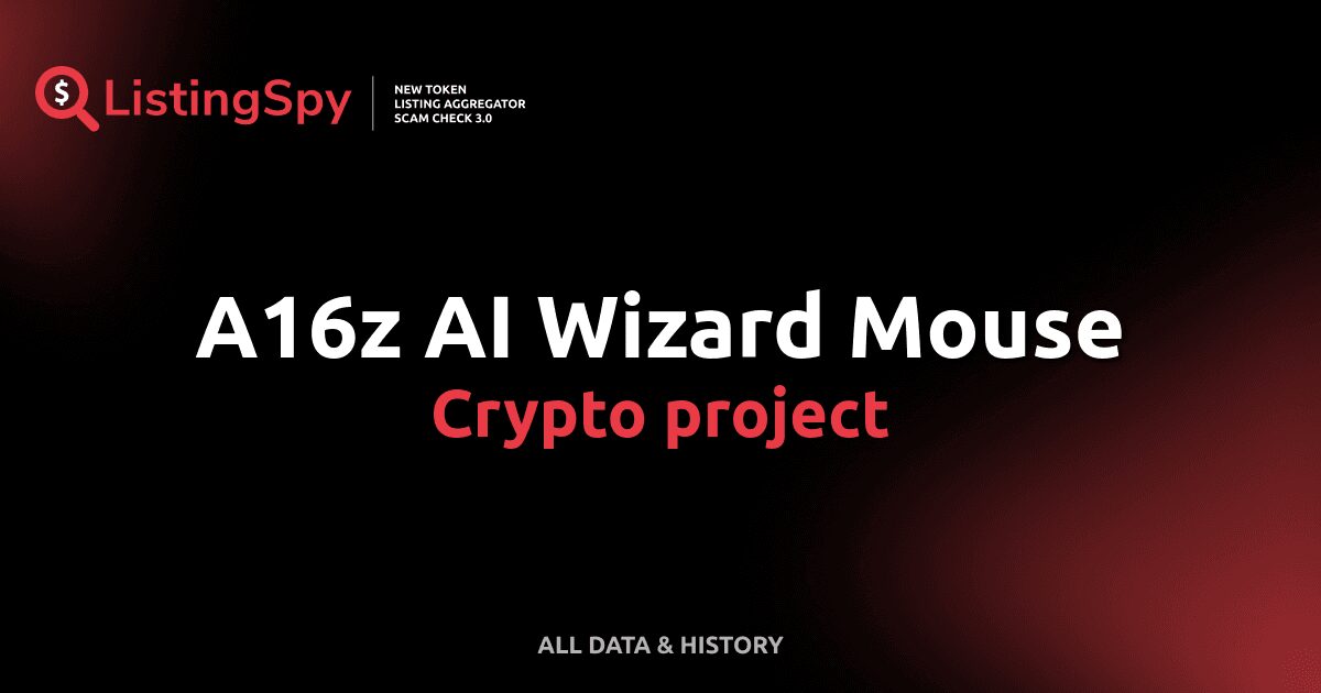 A16z AI Wizard Mouse crypto project: CLIMP token listings, events ...