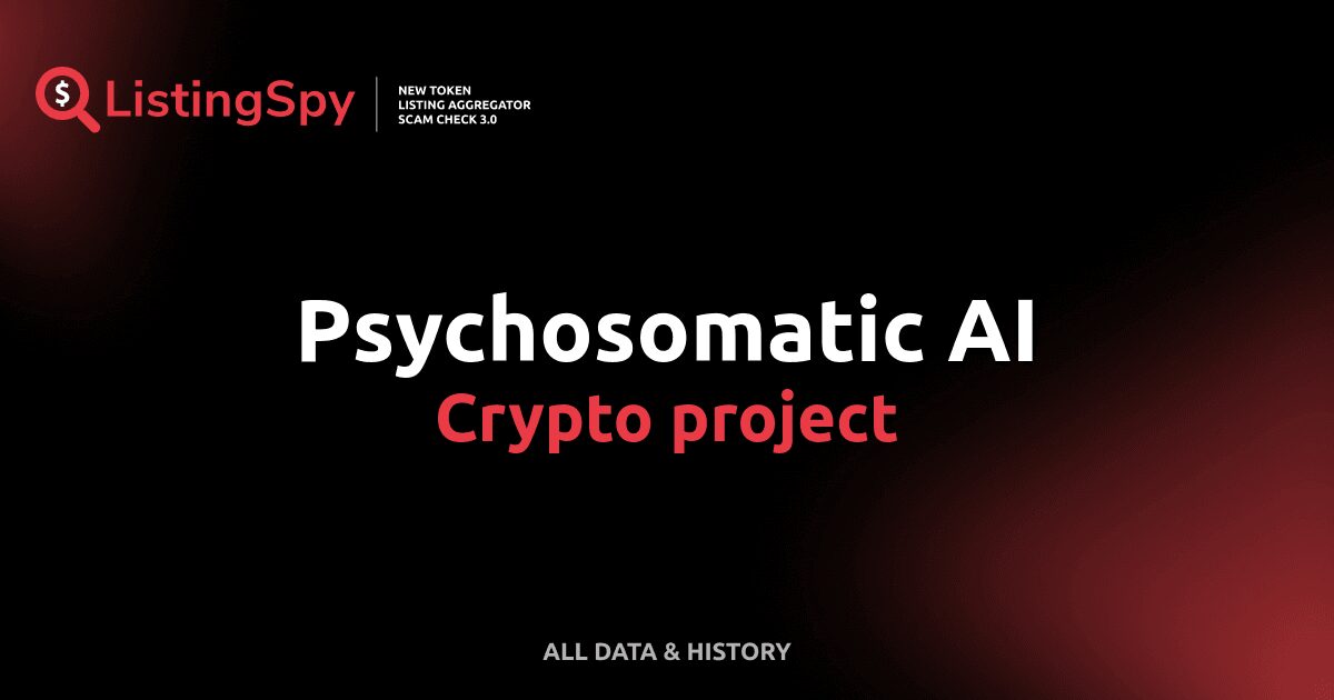 Psychosomatic Ai Crypto Project Xeno Token Listings Events Analysis