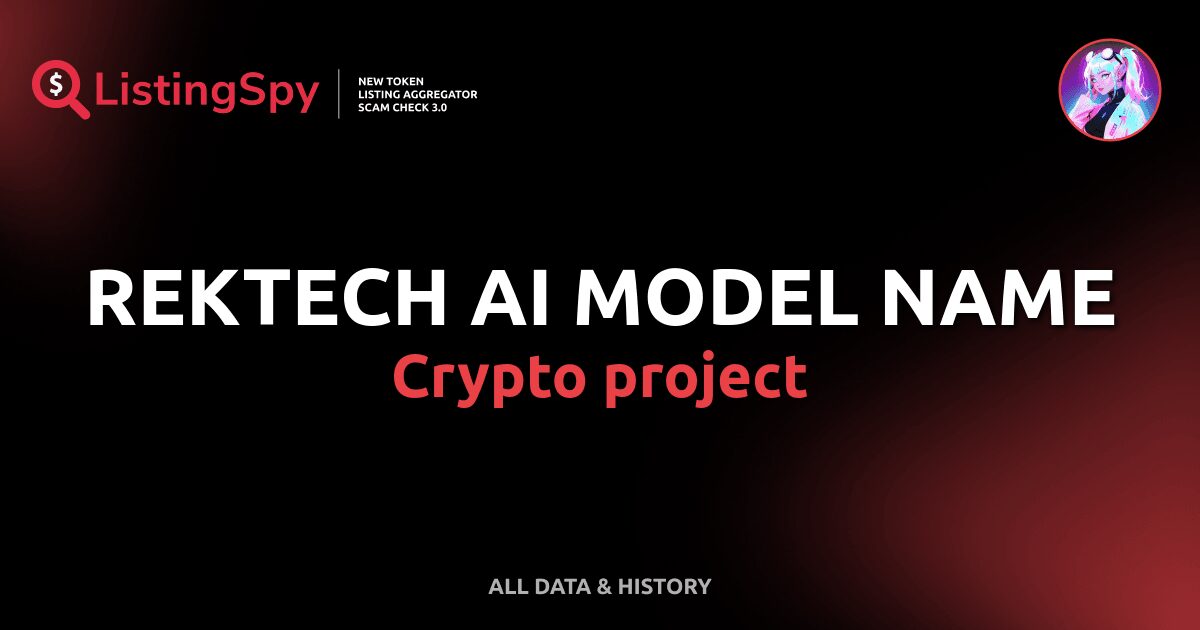 REKTECH AI MODEL NAME crypto project: HANA token listings, events, analysis | ListingSpy