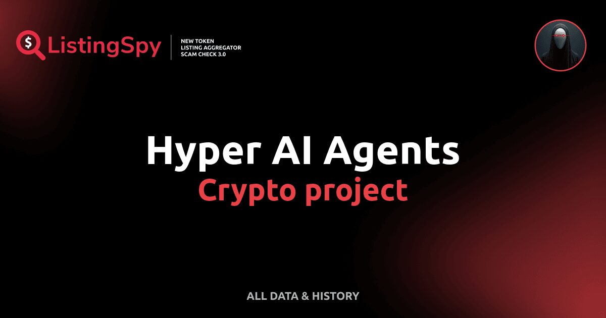 Hyper AI Agents crypto project: AGENTS token listings, events, analysis ...