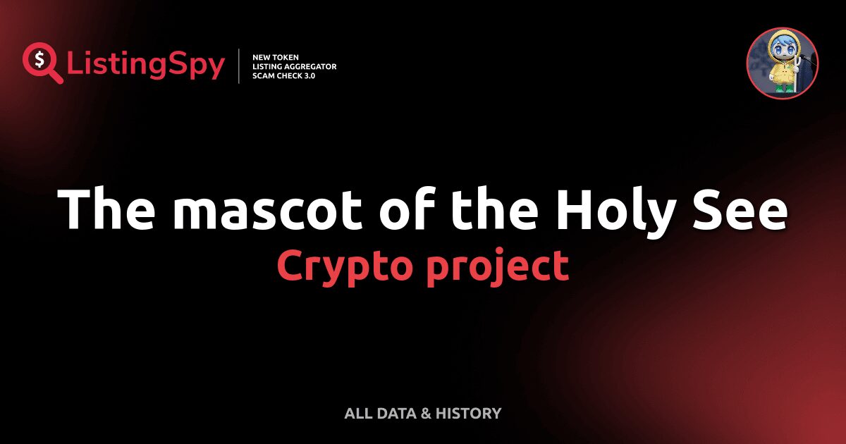 The mascot of the Holy See crypto project: LUCE token listings, events ...