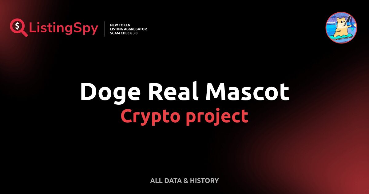 Doge Real Mascot crypto project: SHINU token listings, events, analysis ...