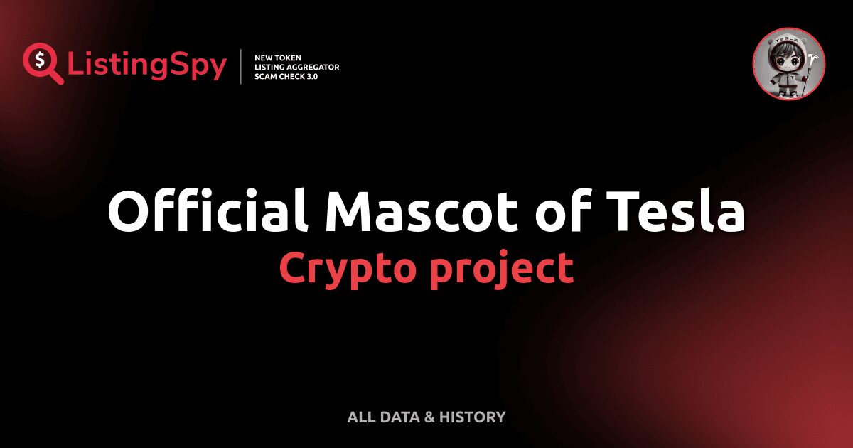 Official Mascot of Tesla crypto project: TORIN token listings, events ...