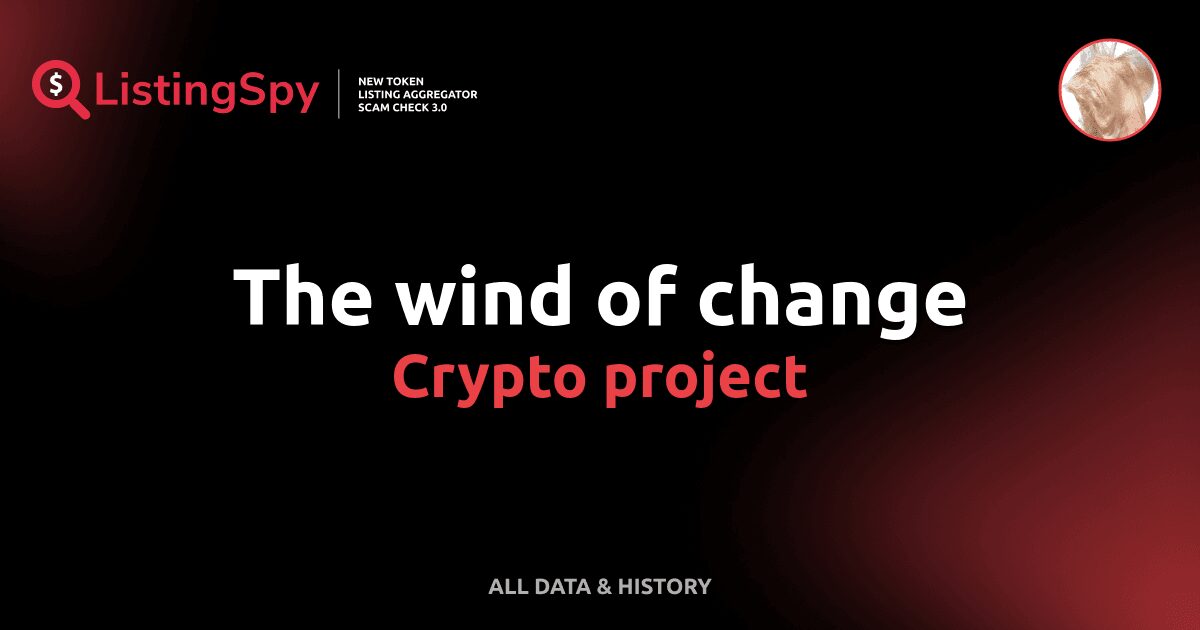 The wind of change crypto project: WIND token listings, events ...