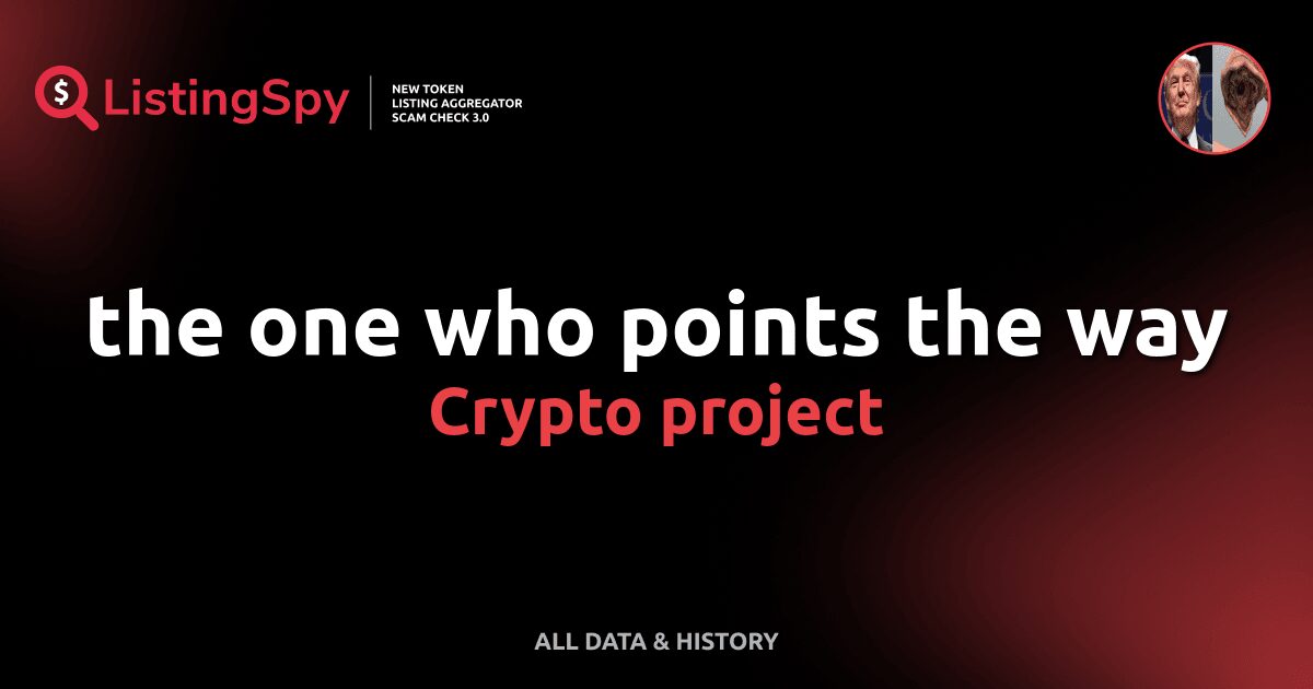 the one who points the way crypto project: POINT token listings, events ...