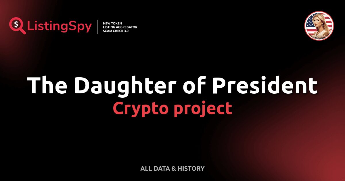 The Daughter of President crypto project: IVANKA token listings, events ...