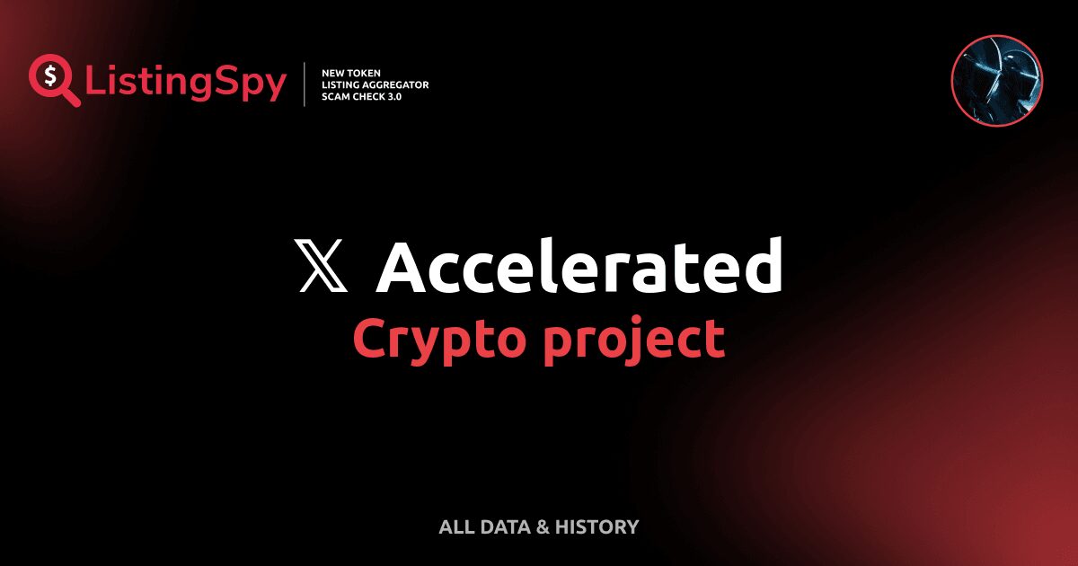 Accelerated crypto project: x/acc token listings, events, analysis ...