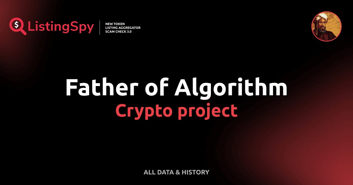 Father of Algorithm crypto project: Khwarizmi token listings, events ...