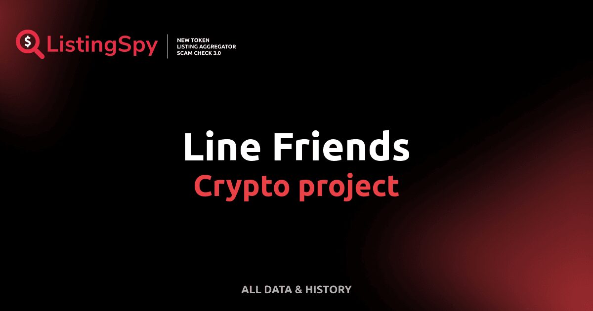 Line Friends crypto project: LINE token listings, events, analysis ...