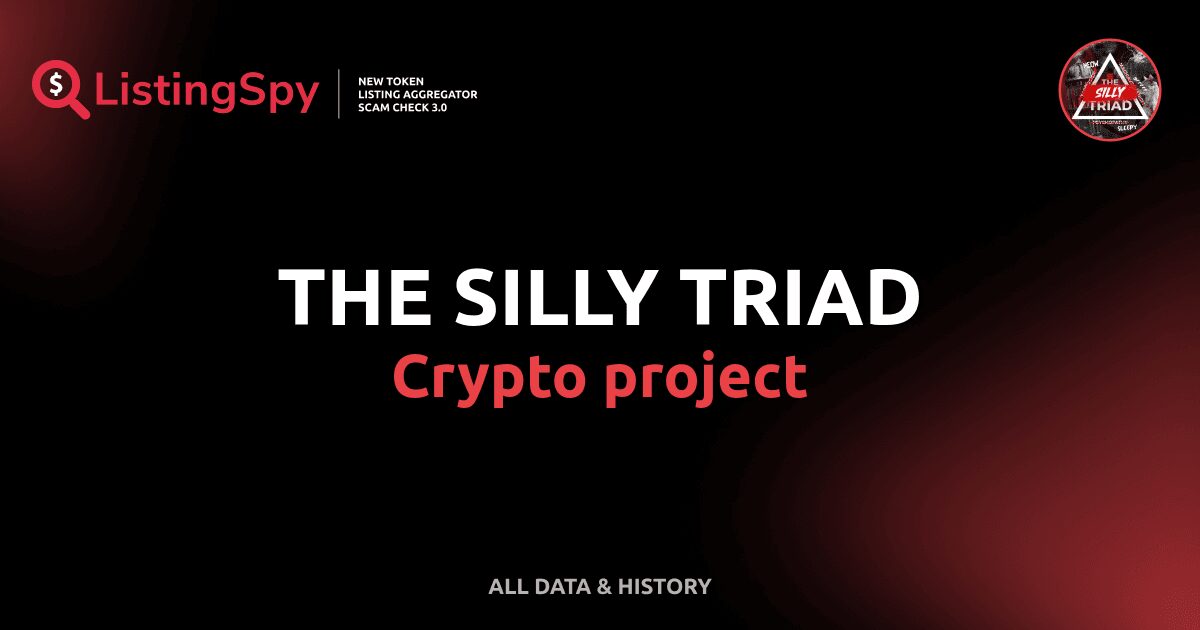 THE SILLY TRIAD crypto project: PSL token listings, events, analysis ...