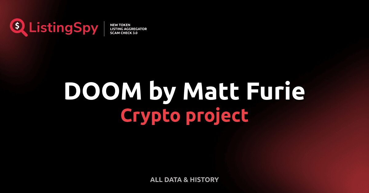 DOOM by Matt Furie crypto project: DOOM token listings, events ... DOOM by Matt Furie crypto project: DOOM token listings, events ...