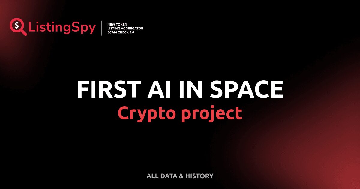 FIRST AI IN SPACE crypto project: CIMON token listings, events ...