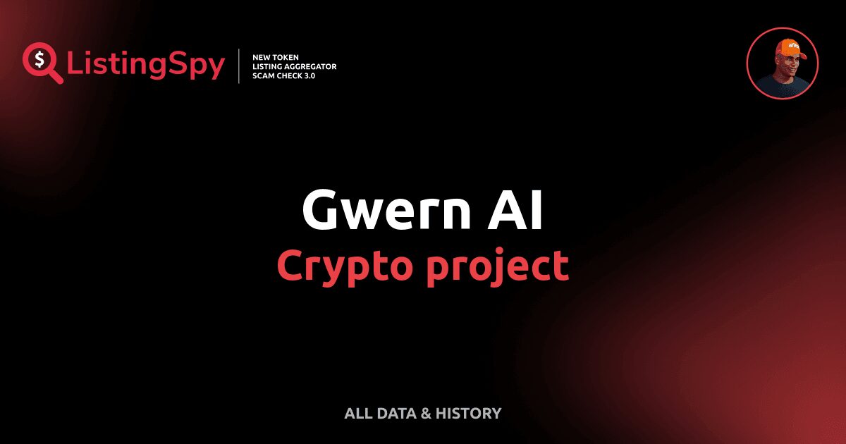 Gwern AI crypto project: GWERN token listings, events, analysis ...