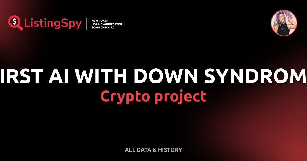 FIRST AI WITH DOWN SYNDROME crypto project: KAMI token listings, events ...