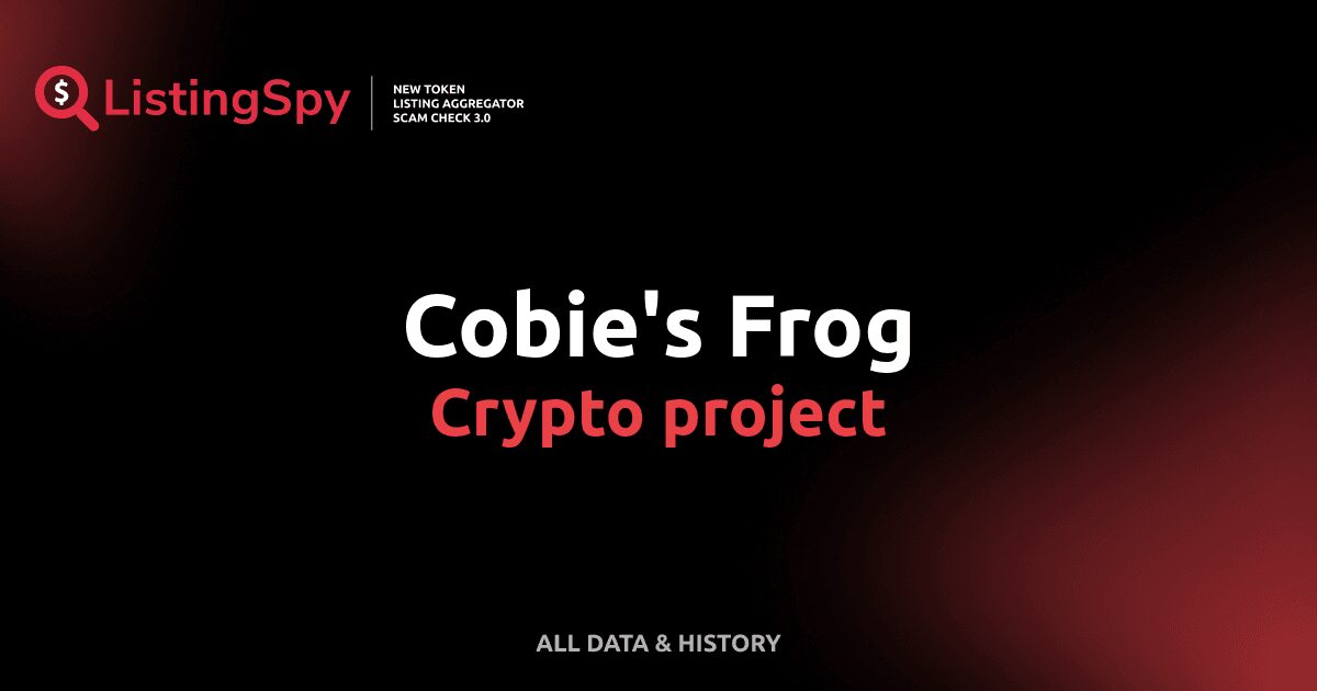 Cobie's Frog crypto project: Ribberto token listings, events, analysis ...