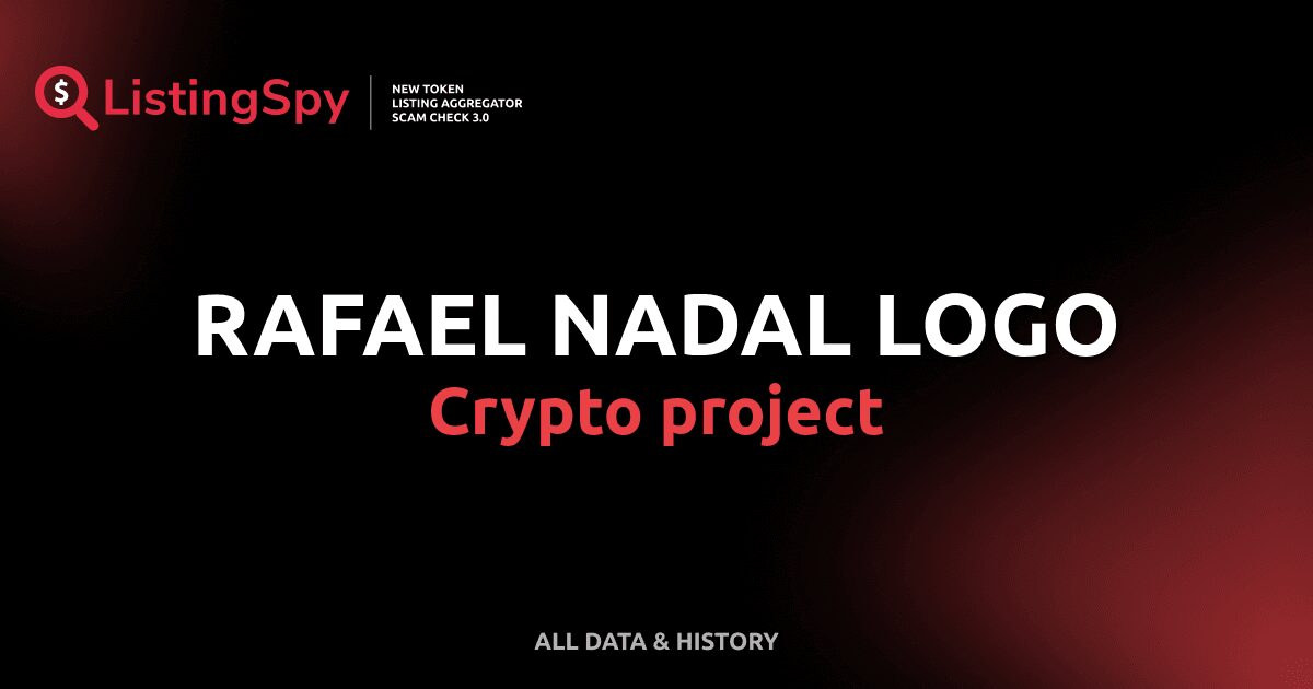RAFAEL NADAL LOGO crypto project: NADAL token listings, events ...