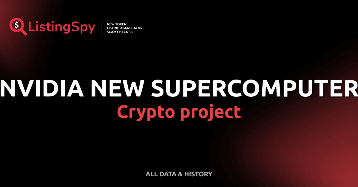 NVIDIA NEW SUPERCOMPUTER crypto project: Ceiba token listings, events ...