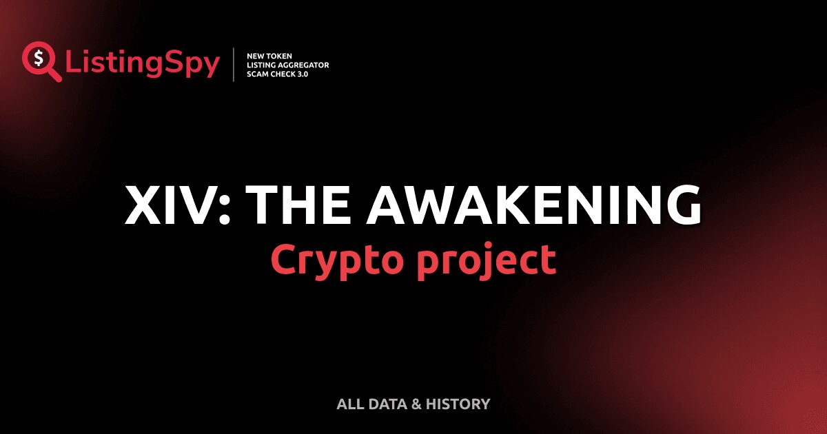 XIV: THE AWAKENING crypto project: GOLEM token listings, events ...