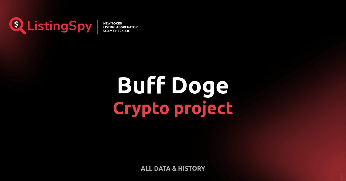 Buff Doge crypto project: DODGE token listings, events, analysis ...