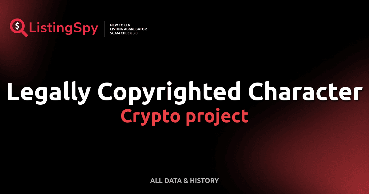 Legally Copyrighted Character crypto project: DMCA token listings ...
