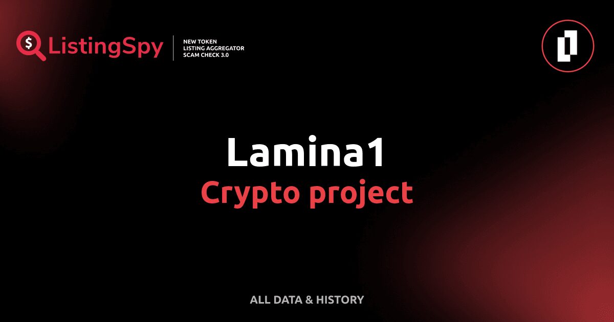 Lamina1 crypto project: APEPE token listings, events, analysis | ListingSpy
