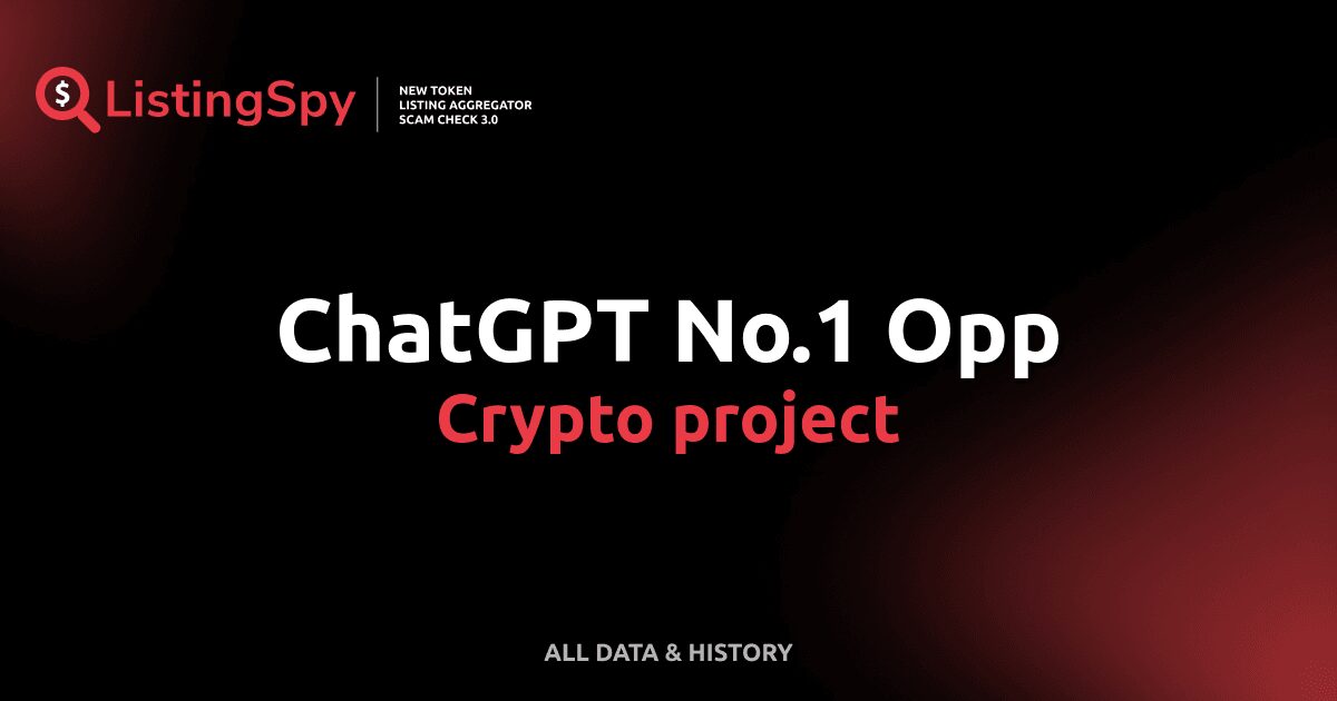 ChatGPT No.1 Opp crypto project: DavidMayer token listings, events ...