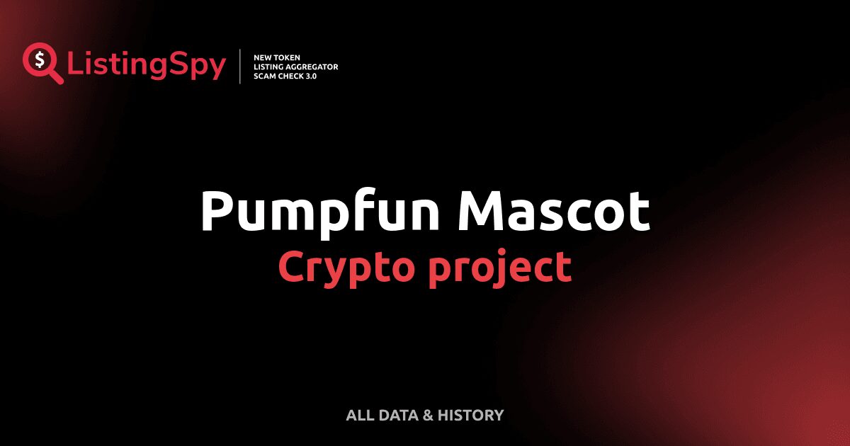 Pumpfun Mascot crypto project: Bumpie token listings, events, analysis | ListingSpy