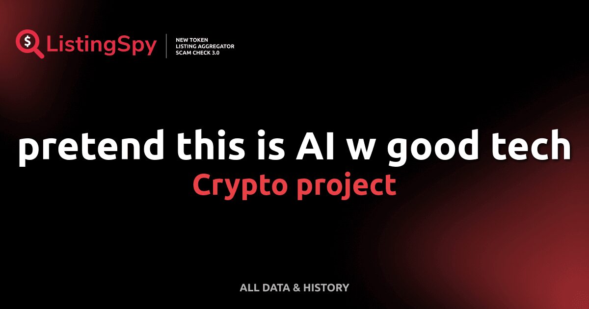 pretend this is AI w good tech crypto project: BeepAI token listings ...