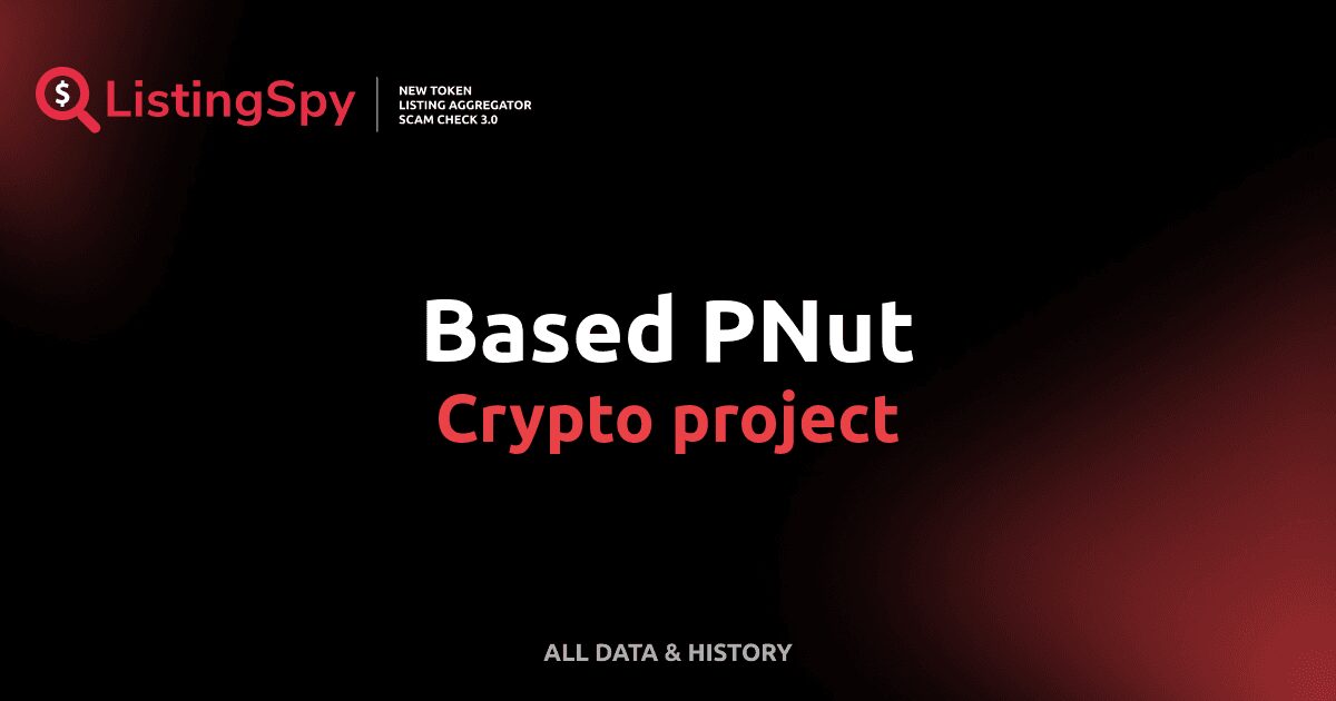 Based PNut crypto project: BNUT token listings, events, analysis ...