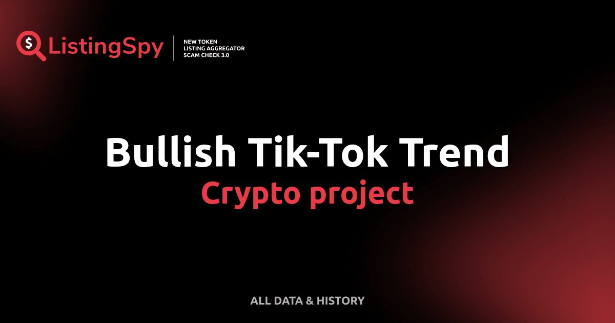 Bullish Tik-Tok Trend crypto project: MOO token listings, events ...