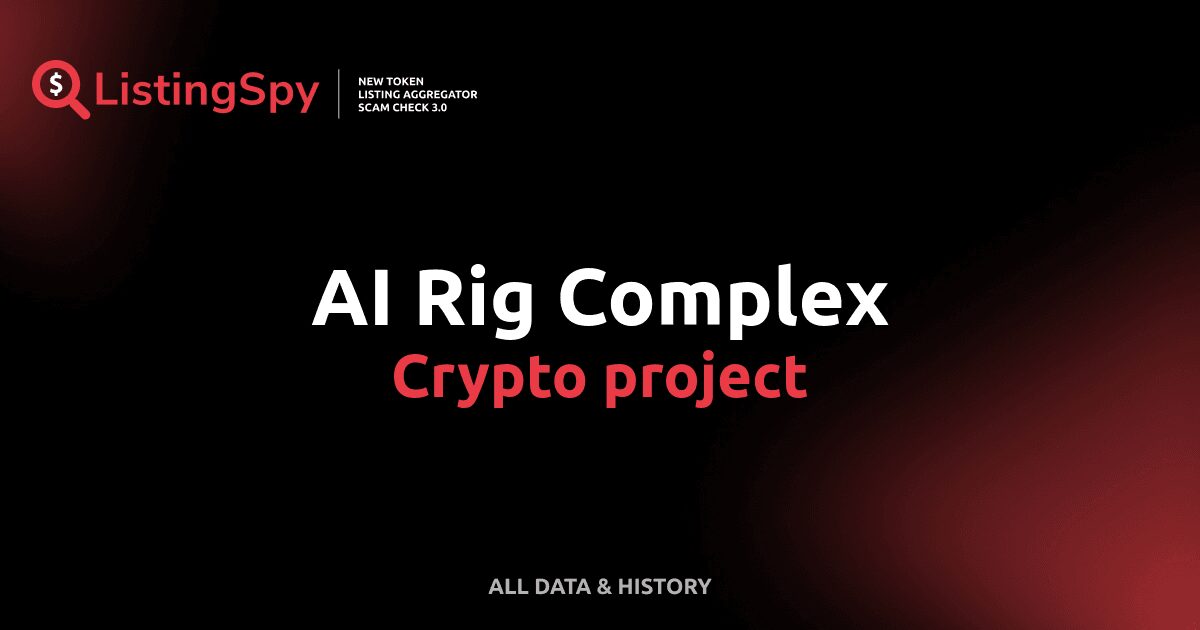 AI Rig Complex crypto project: ARC token listings, events, analysis ...