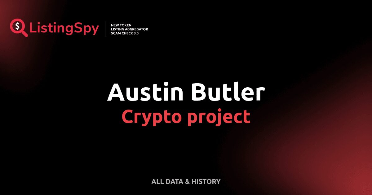 Austin Butler crypto project: SIGMA2 token listings, events, analysis | ListingSpy