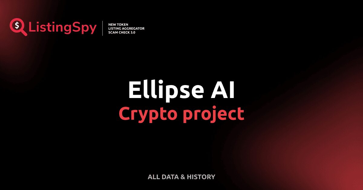 Ellipse AI crypto project: ELLIPSE token listings, events, analysis ...