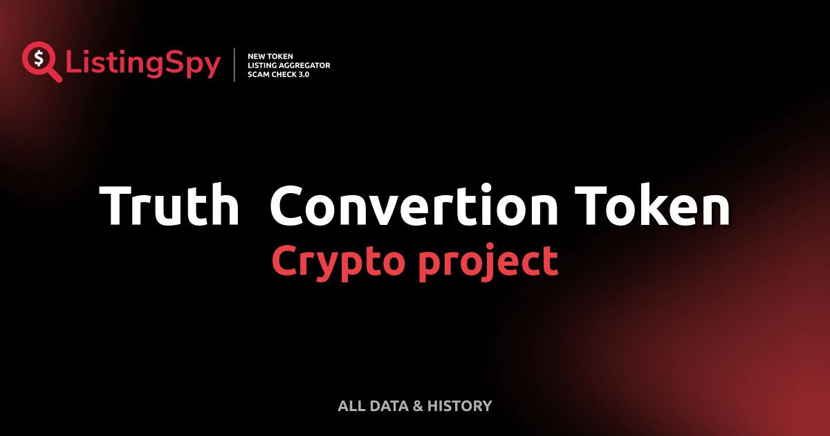 Truth Convertion Token crypto project: NekoCoin token listings, events ...