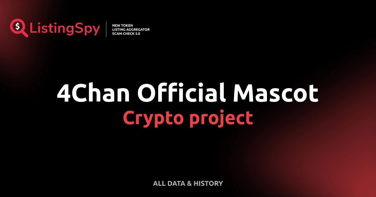 4Chan Official Mascot crypto project: KOIWAI token listings, events ...