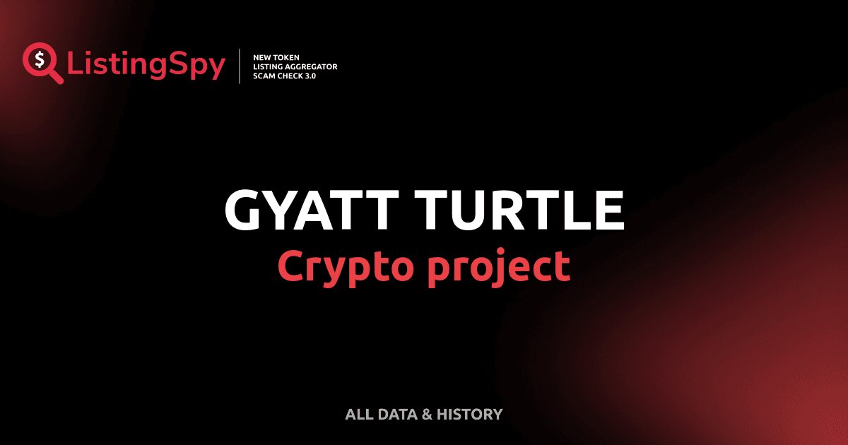 GYATT TURTLE crypto project: Charlotte token listings, events, analysis ...