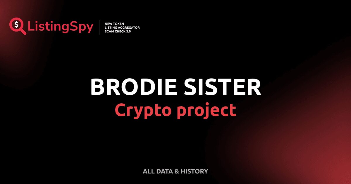 BRODIE SISTER crypto project: RAVEN token listings, events, analysis ...